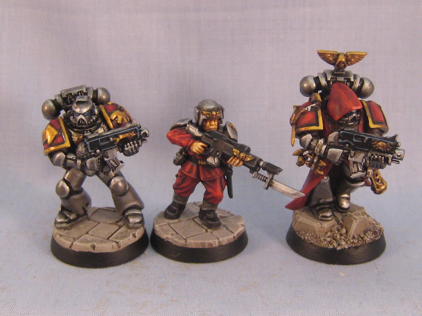 Brian Carlson Miniatures: Guardsman Test Model for Knights Angelus