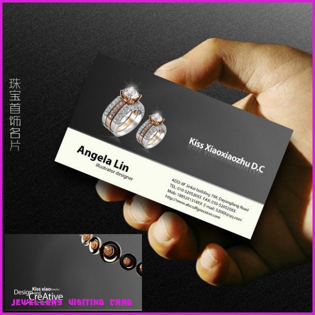 Jewellery Visiting Card - Painters Legend