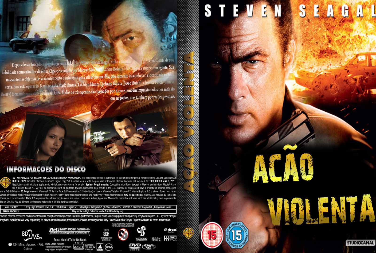 Capas Filmes Ação: Ação Violenta