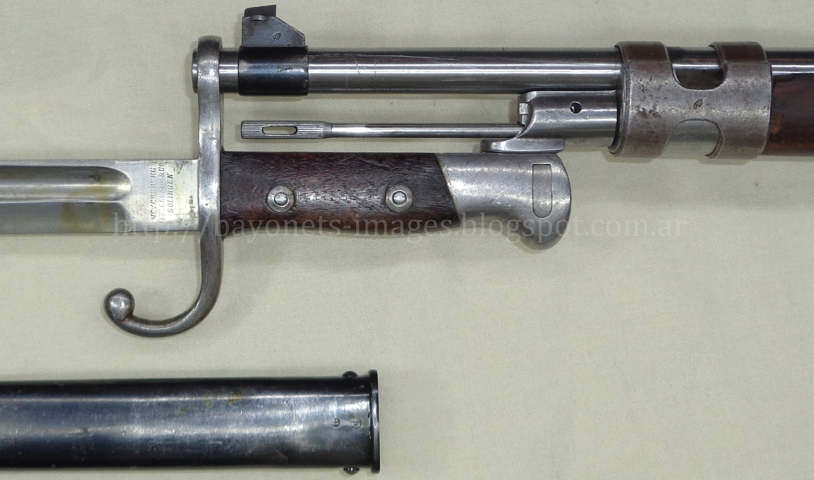 Bayonetas antiguas y modernas acompañadas de sus imágenes: sable ...