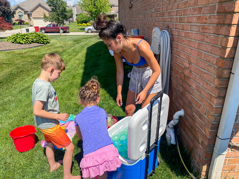 Tales of the Flowers: Michigan - Fun times playing in water