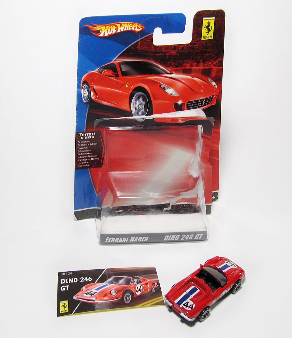 Hot Wheels Ferrari Racer Dino 246 GT