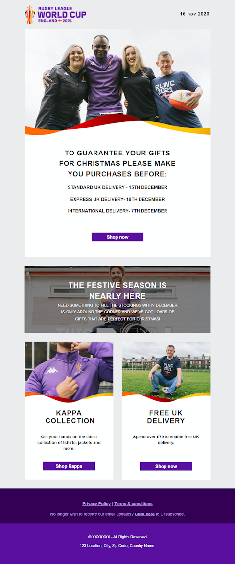 Responsive HTML Email Template