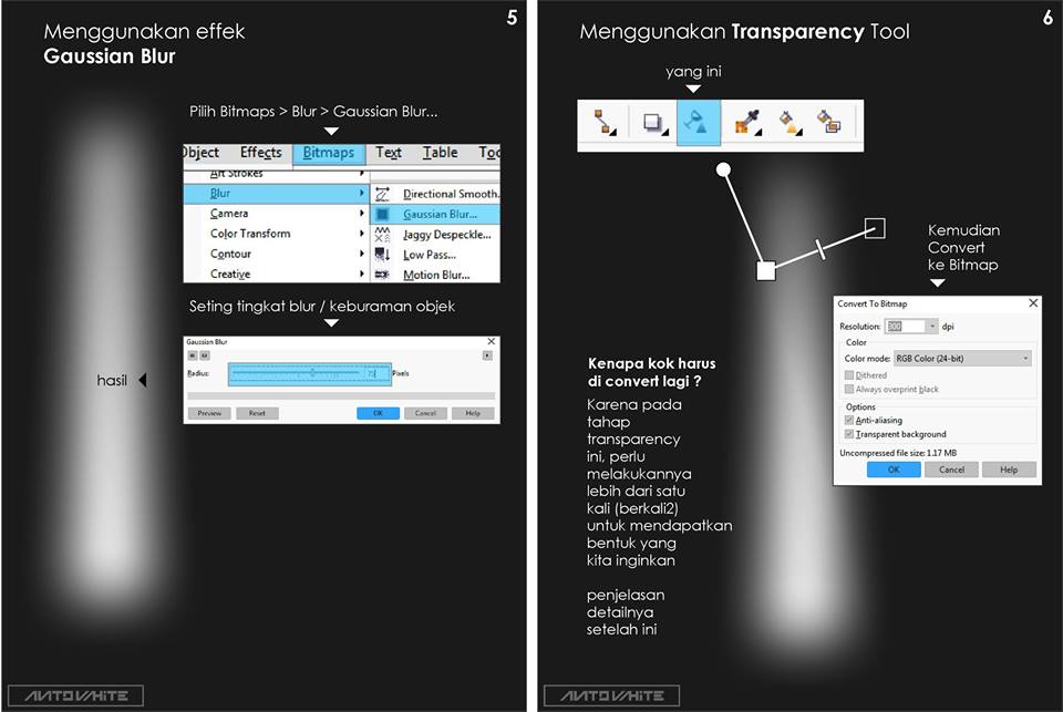 Cara Membuat Efek Cahaya di Corel Draw ~ TakeVektor | Tutorial and Free ...