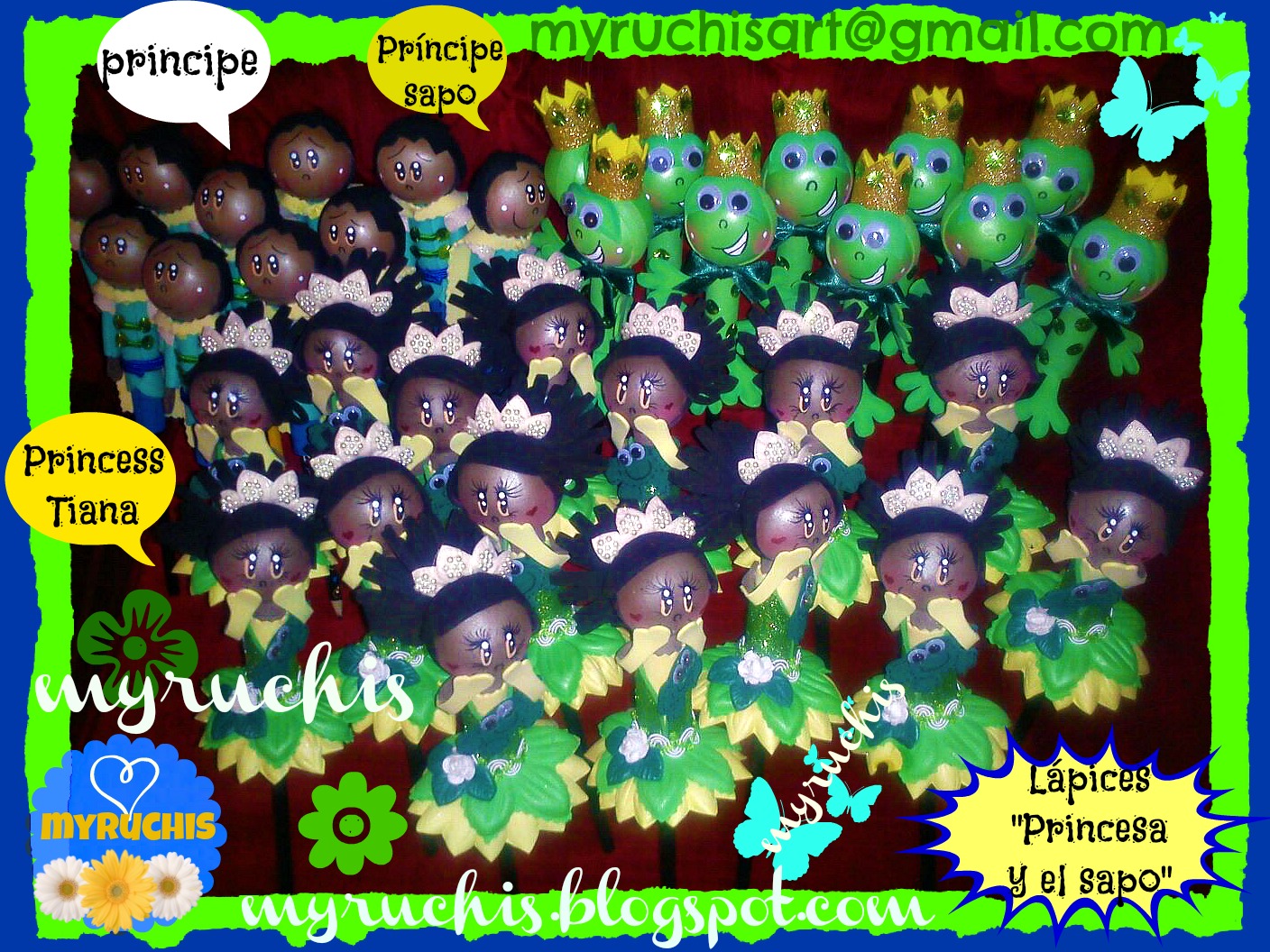 Myruchis: Fiesta con Ideas. La Princesa y el sapo