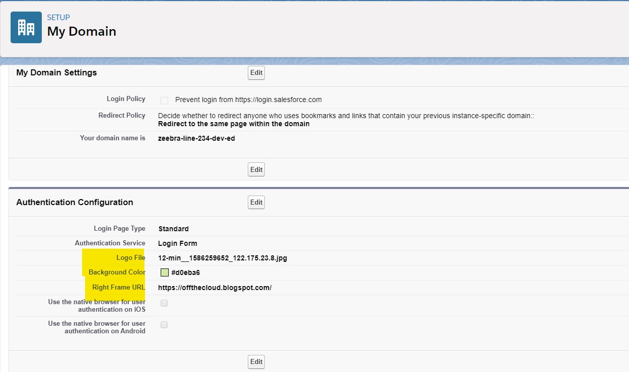 Customize Salesforce Login Page