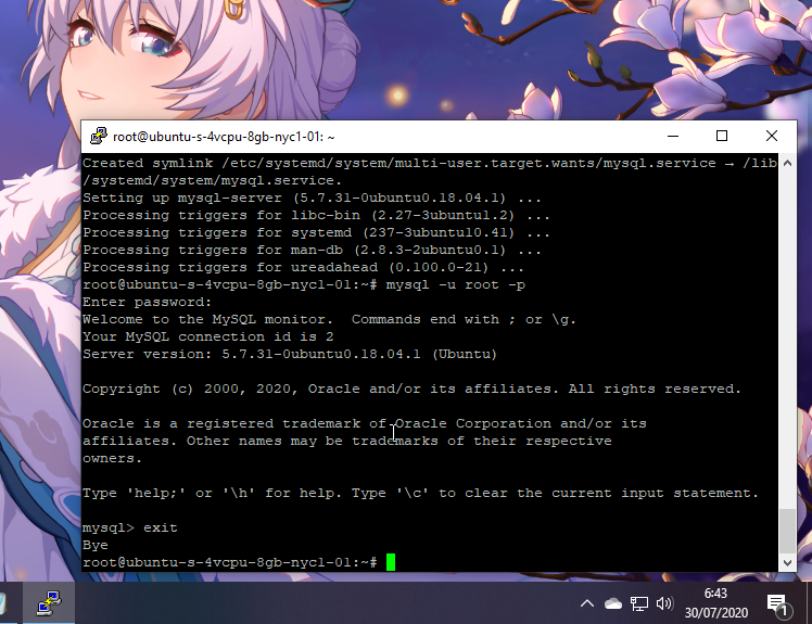 Cara Install MySQL di VPS via Putty/SSH - SainsKomputer Cara Install MySQL di VPS via Putty/SSH - SainsKomputer