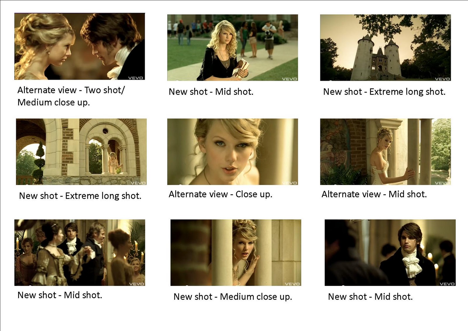 Music Video ABC Media Danielle Emmett Taylor Swift Love Story music-video-abc-media-danielle-emmett-taylor-swift-love-story