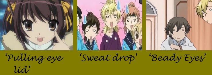 I ♥ Japan - Anime & Manga: Anime Animation ~ Famous Faces / Expressions