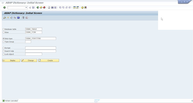 Creating Structure in SAP ABAP