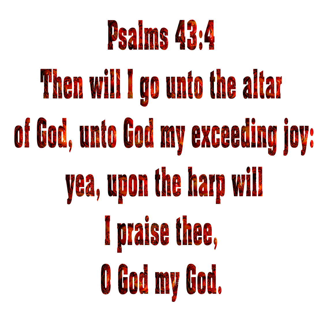 Psalms 43:4-5 6 Items