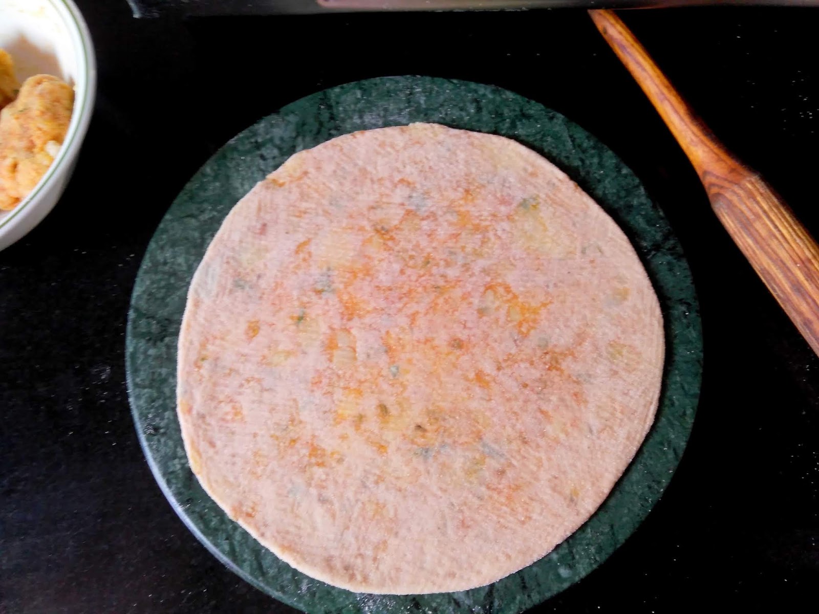 Annapurna: Achari Aloo Paratha