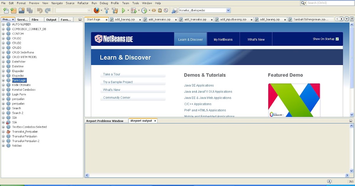 Form Login Dan Registrasi User Menggunakan Java NetBeans IDE 7.4 Dengan ...