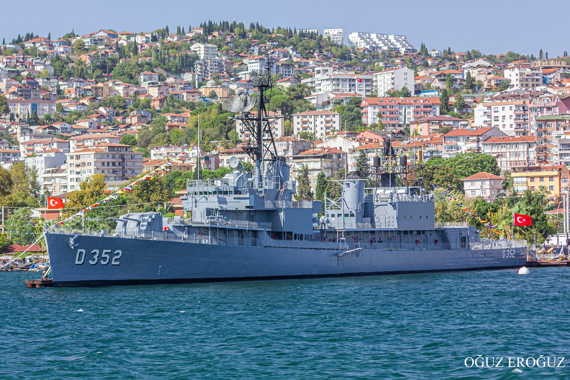 WARSHIPSRESEARCH: Turkish destroyer TCG Gayret (D352) (1945) 1973-