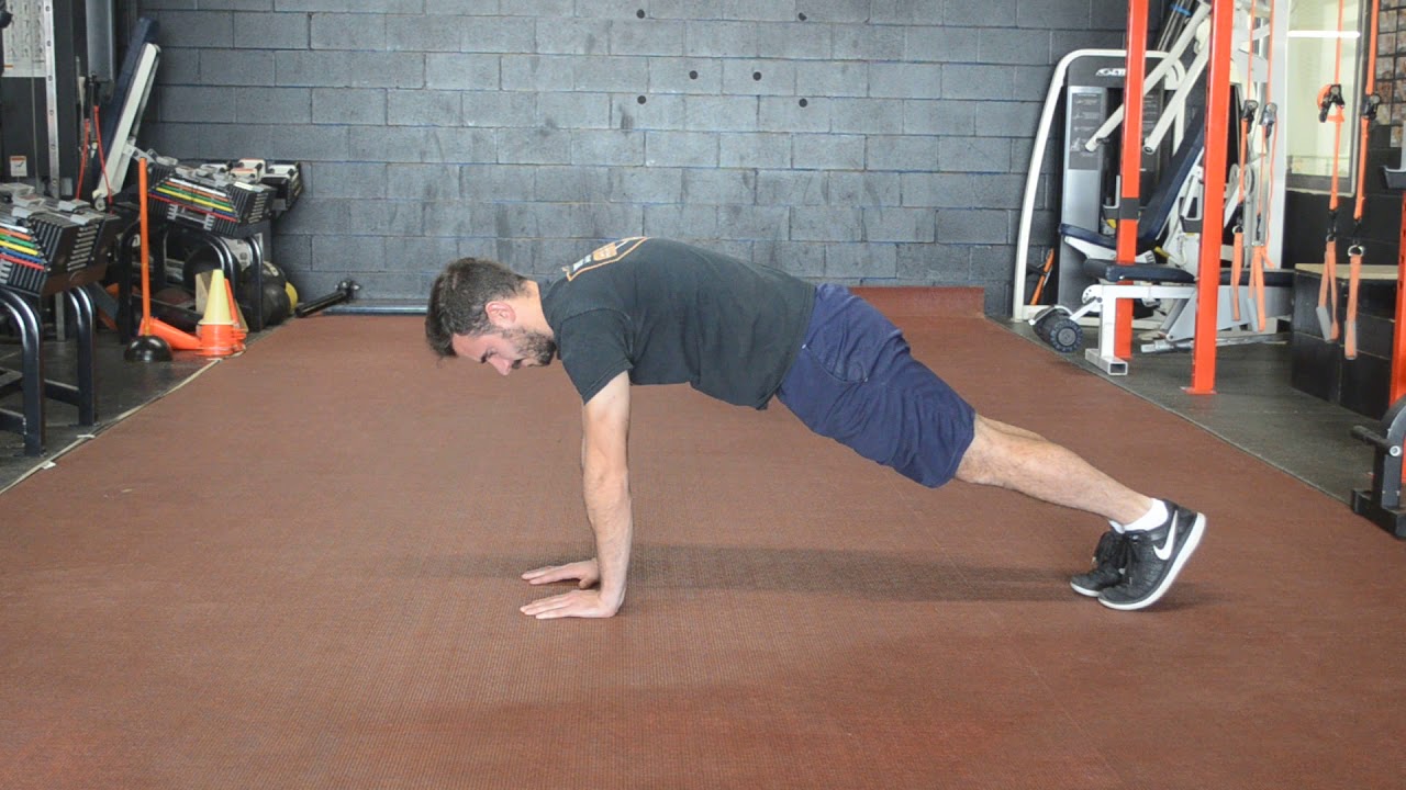 Serious Fitness: Push-up Plus Plank