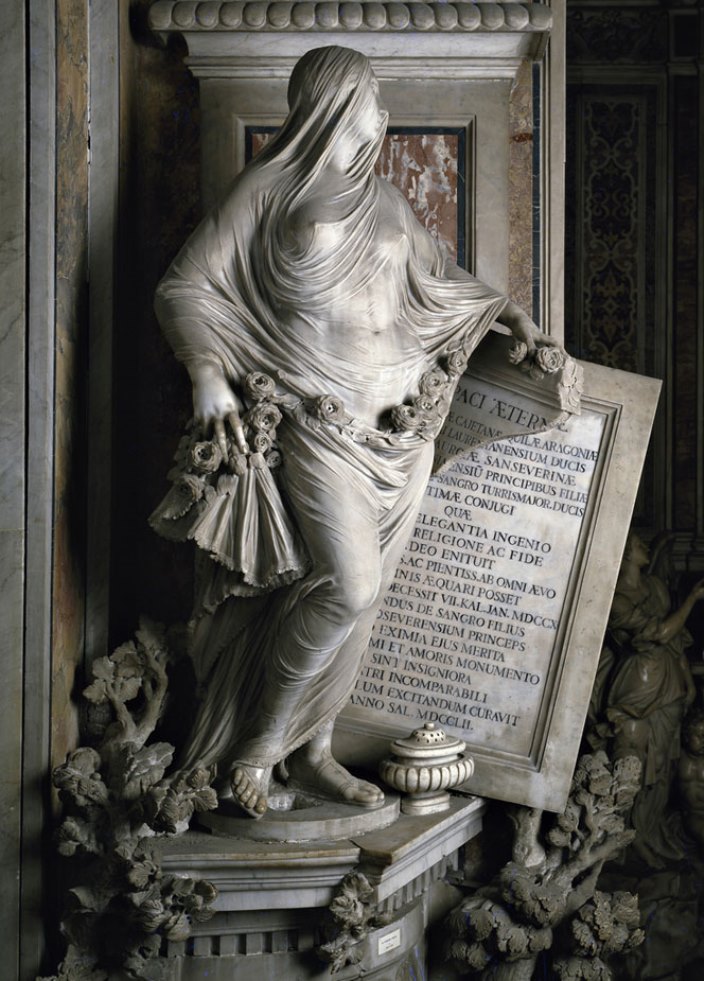 Em Mim Serenamente - 2: Antonio Corradini (1688-1752) - Veiled truth