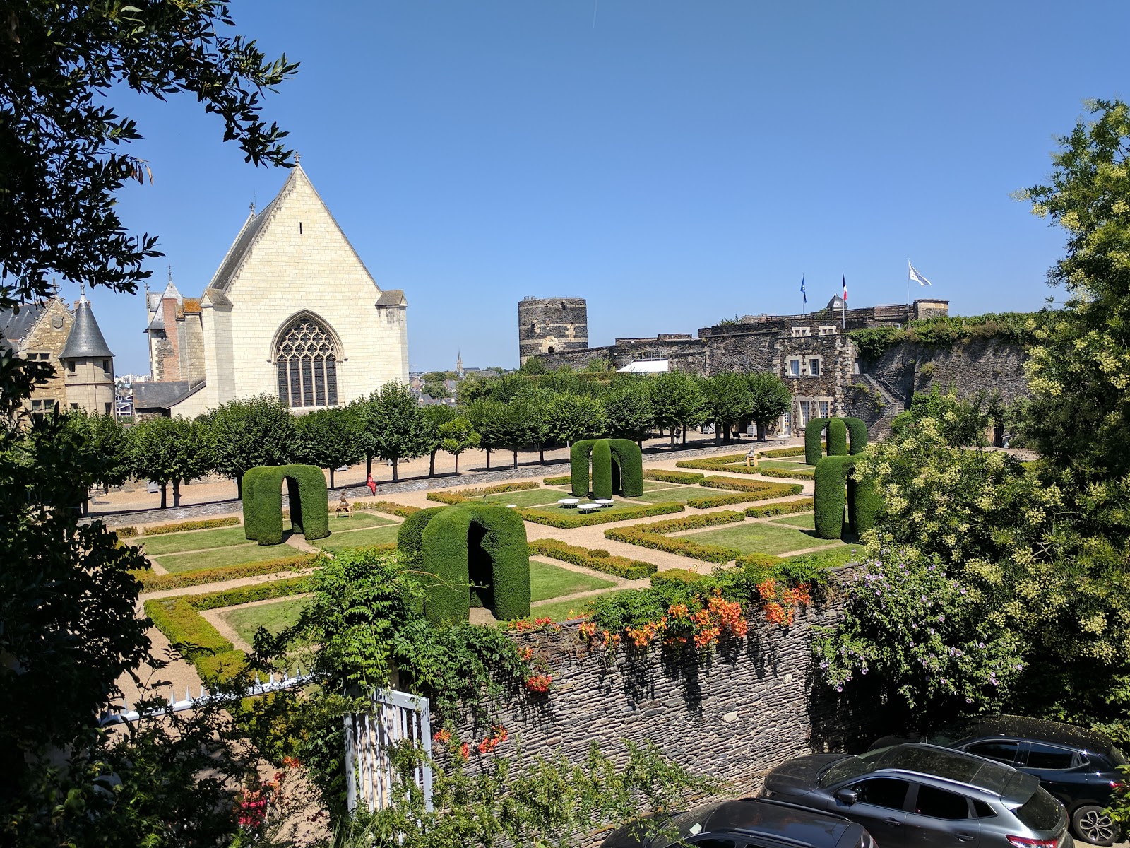 Chateau de Angers France in 360 Degrees