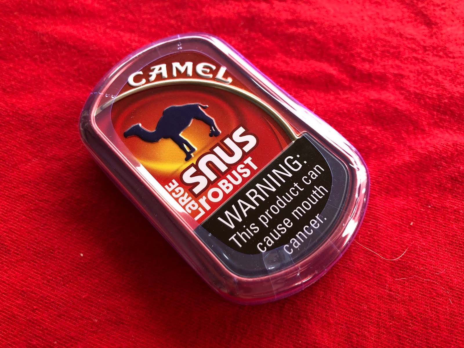 Camel "SNUS" Robust - Review. 9 November 2015.