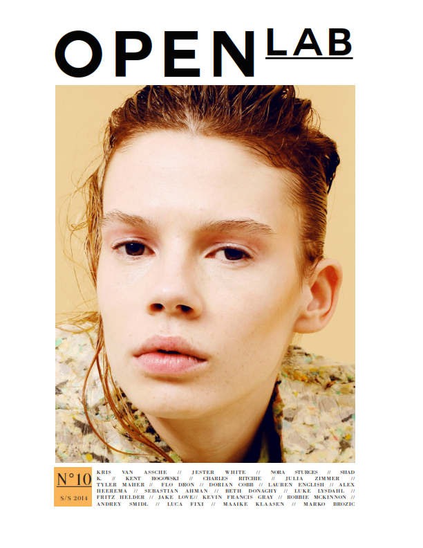 SMC MODEL MANAGEMENT: JULIA ZIMMER COVERS OPEN LAB MAGAZINE