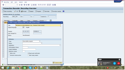 BDC Call Transaction Method Program in SAP ABAP