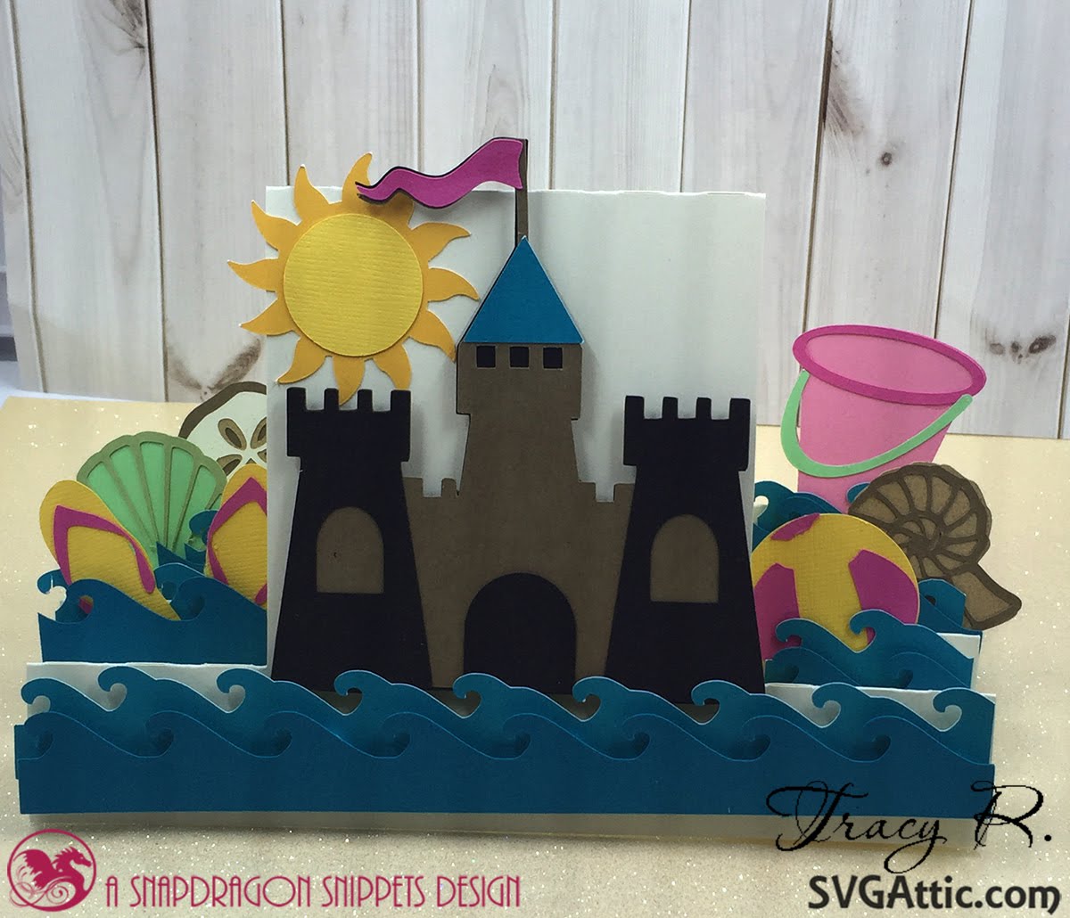 SVG Attic Blog: Beach Card with Tracy