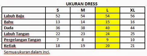 Nash Fesyen: dress terkini