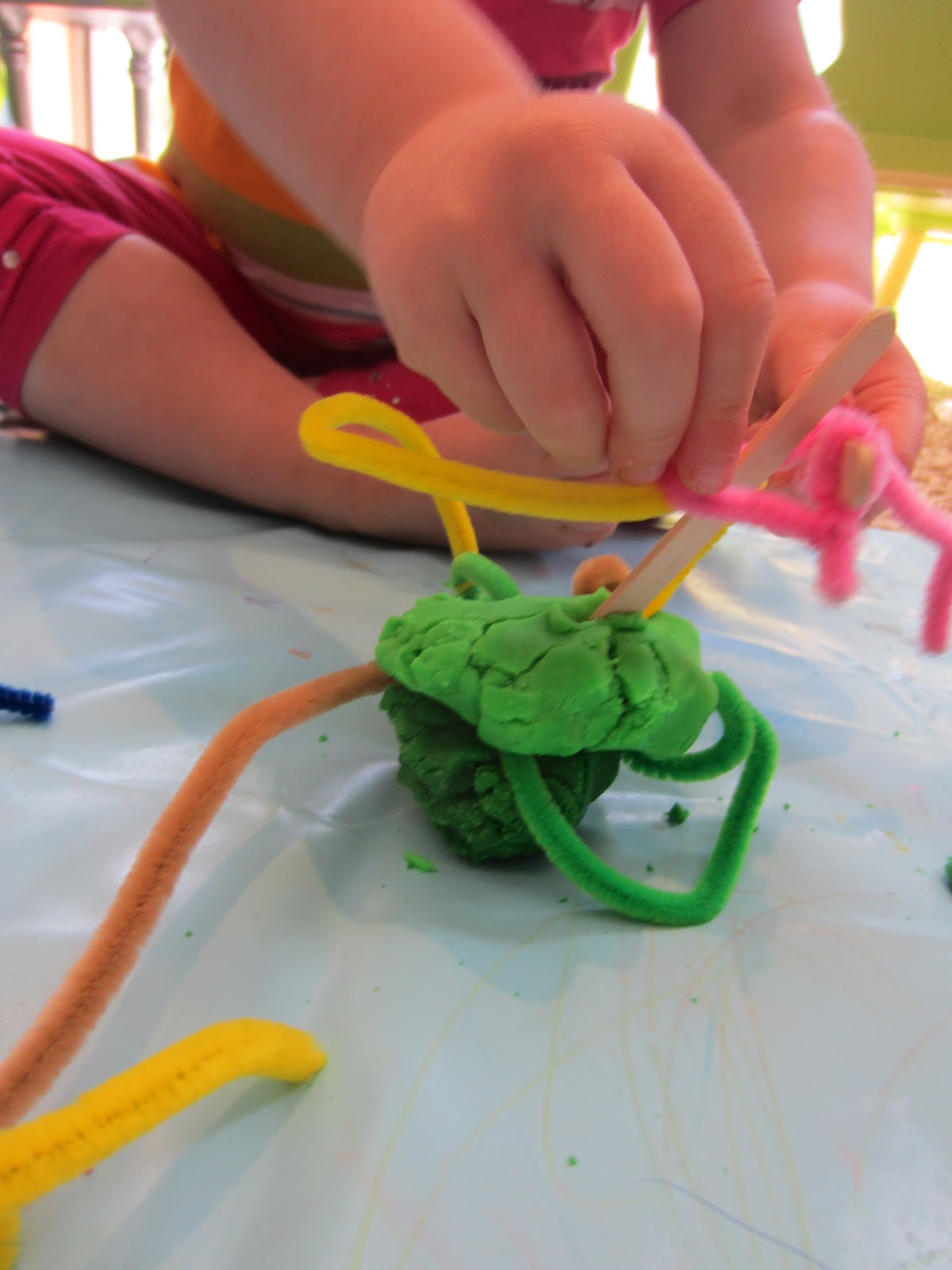 Learn with Play at Home: Pipecleaners, Craft sticks, Playdoh & Animals ...