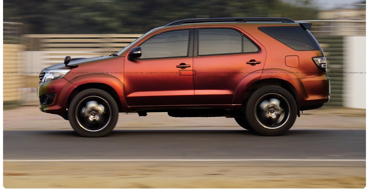 Toyota Fortuner - Color Flow Wrap | IDE Autoworks