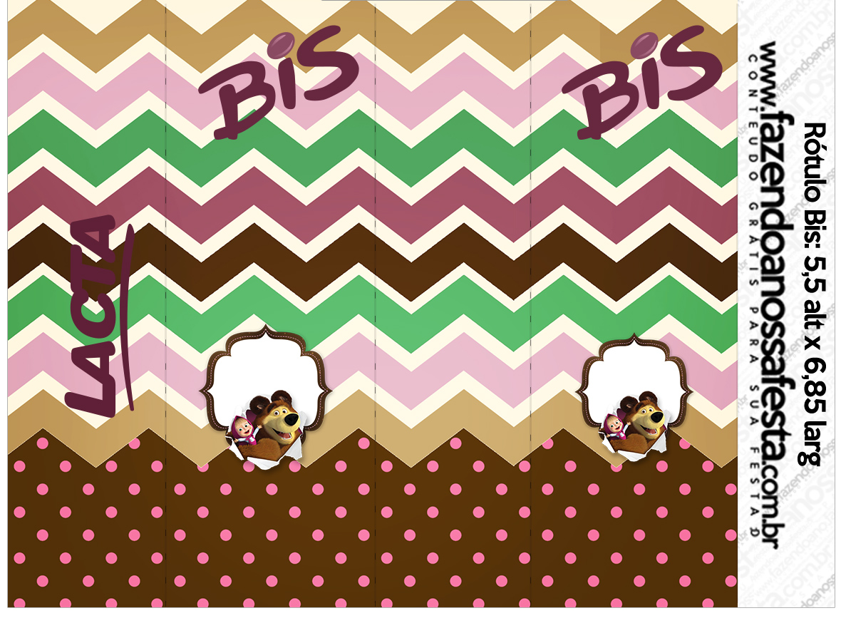 Masha and the Bear Party: Free Printable Candy Bar Labels. - Oh My ...