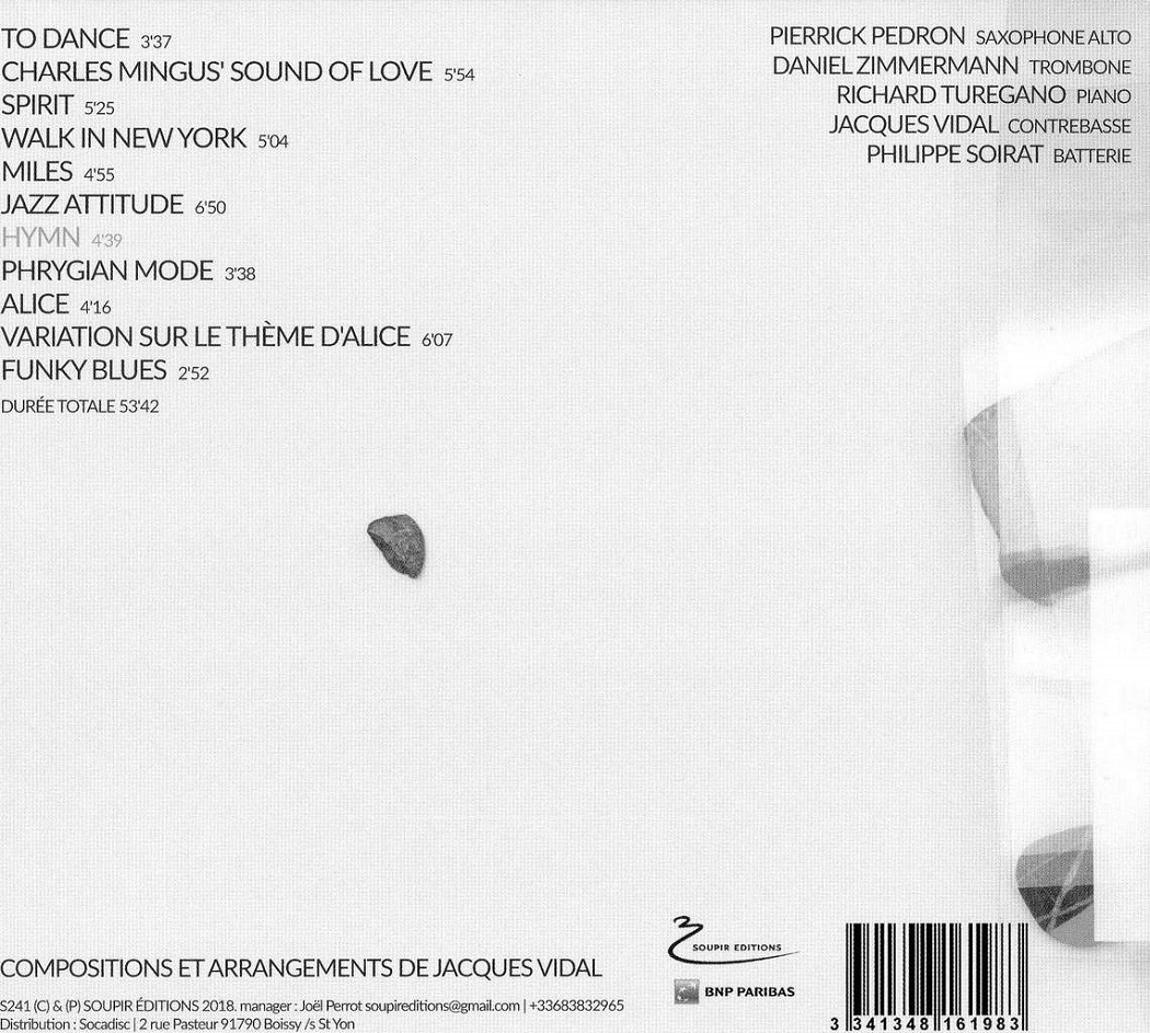 Republic of Jazz: Jacques Vidal Quintet - Hymn (2018)