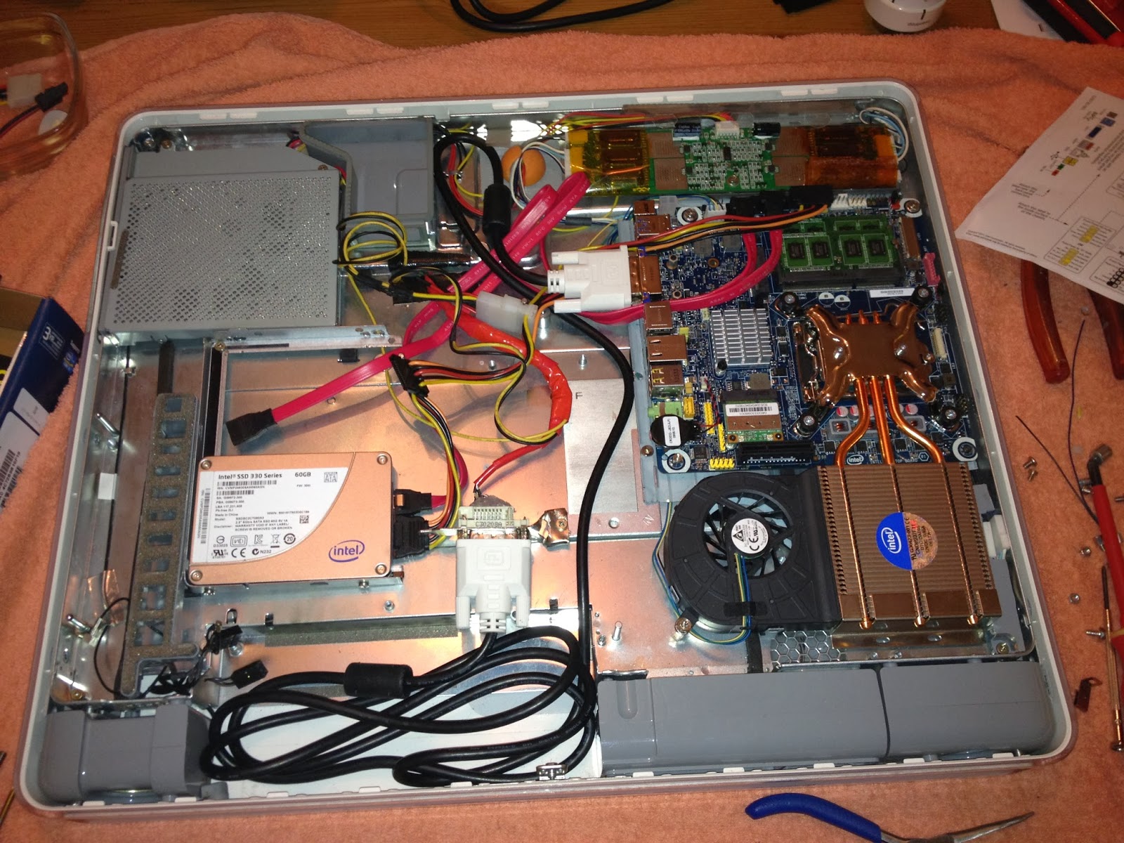 Imac g5 mod feat intel DH61AG