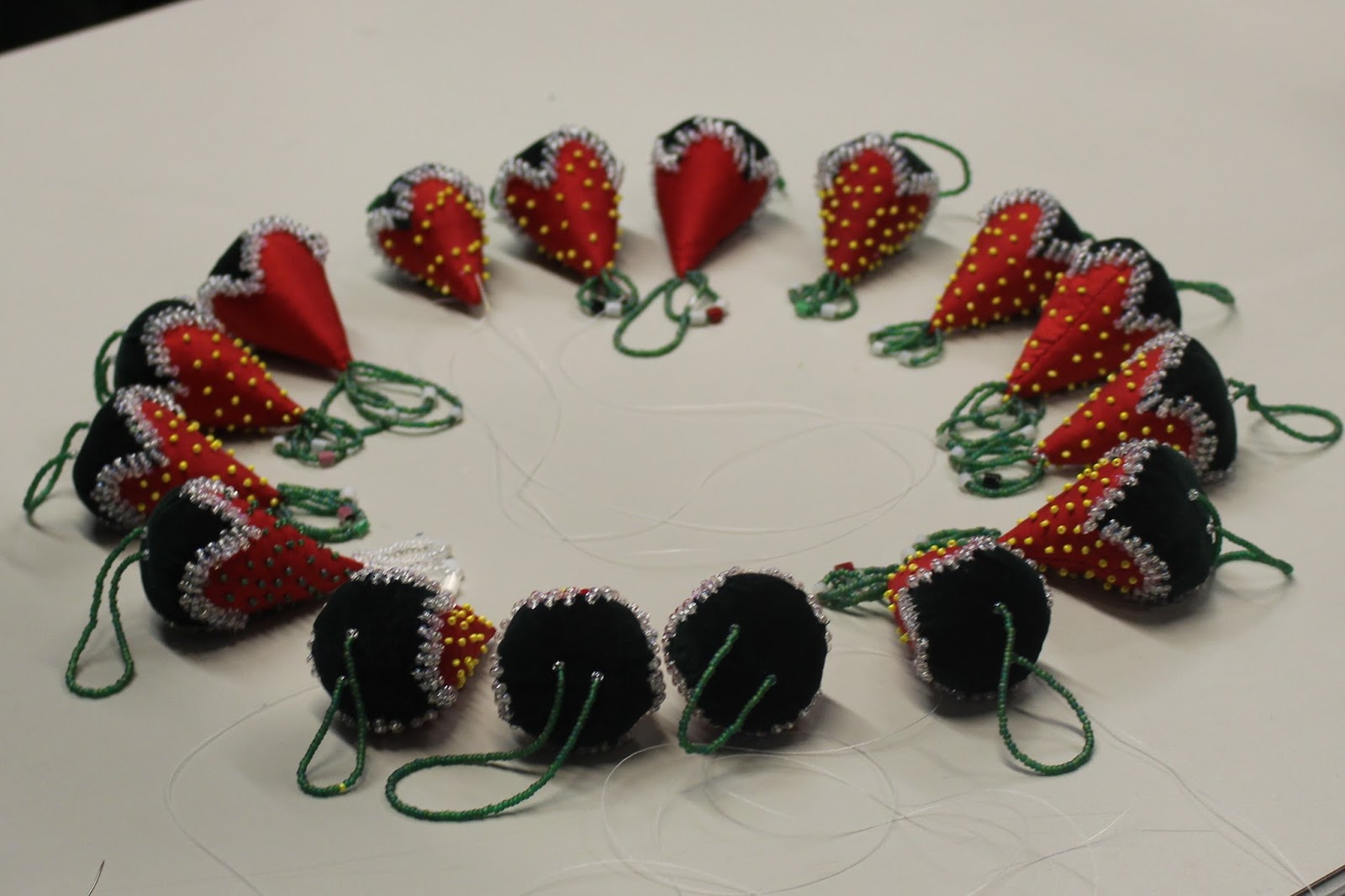 It's a Beadiful Creation: Native Beading - Beaded Strawberry