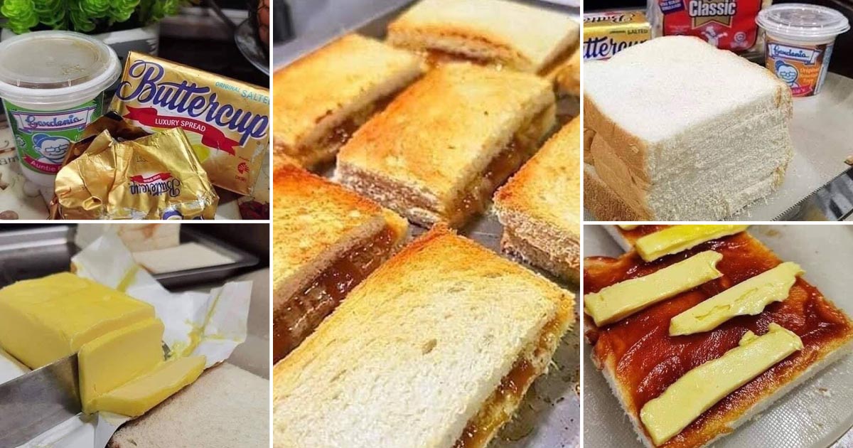 Step By Step Buat Roti Kaya Mentega Bakar Ala Kopitiam