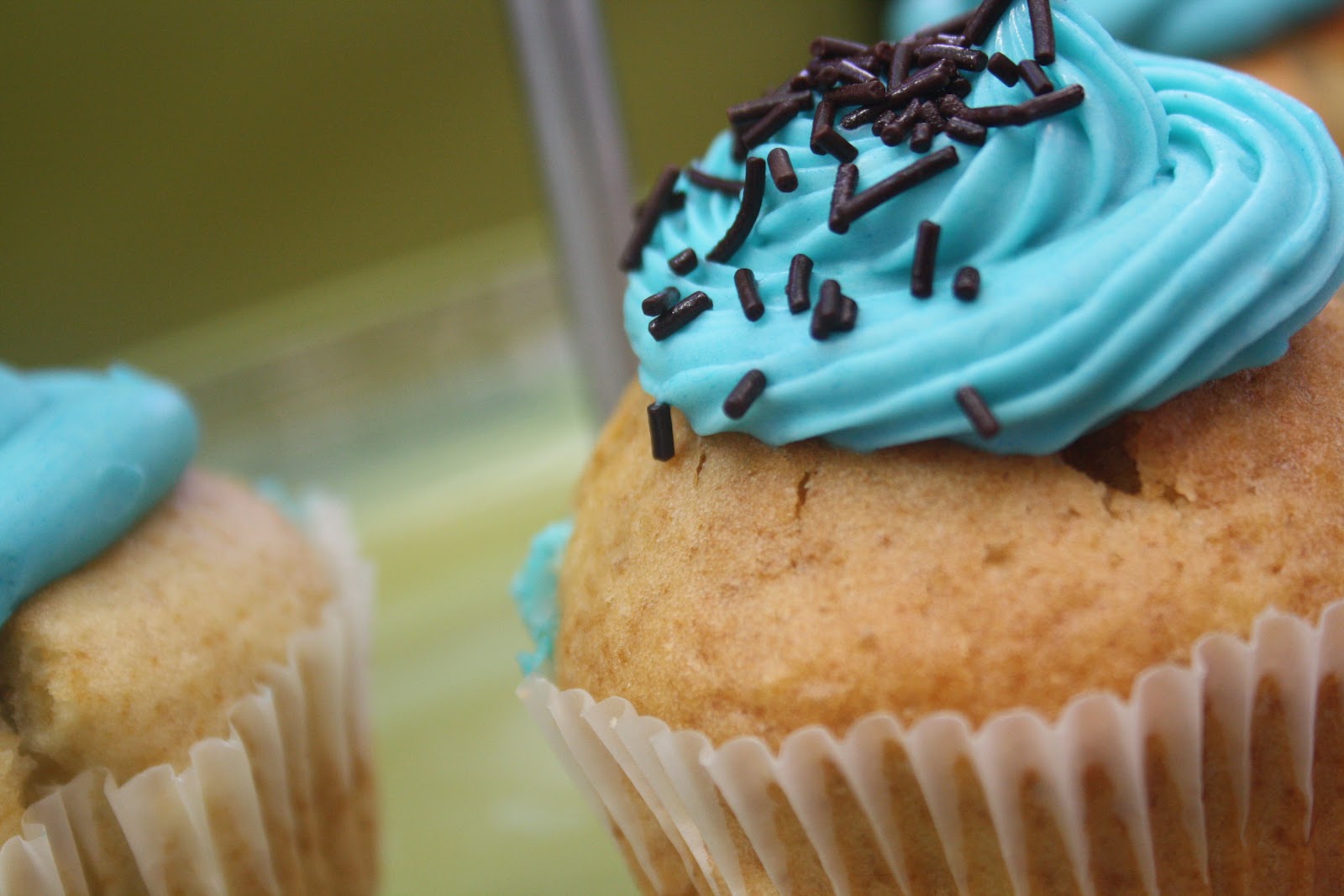 Mariquita Martínez Cupcakes: Azul Vainilla