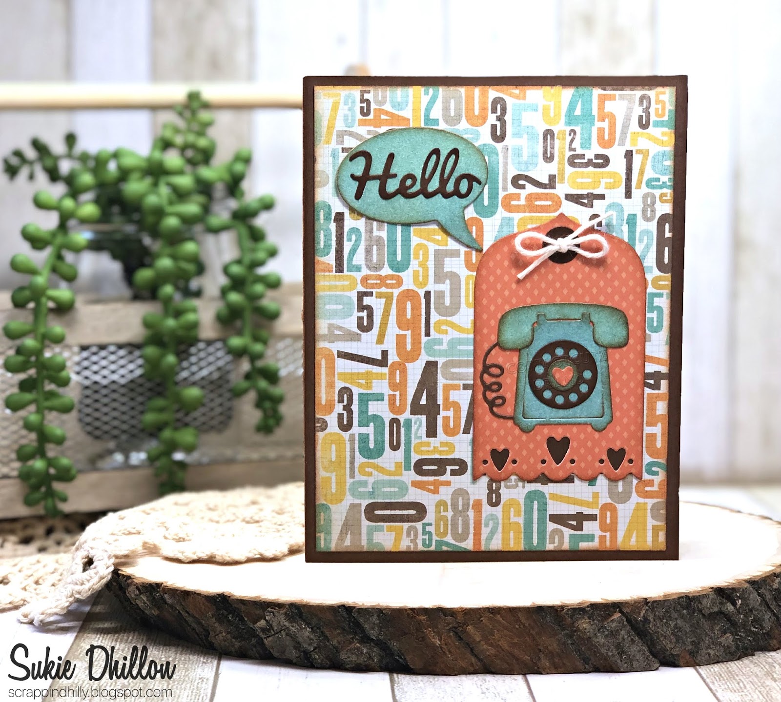 CottageCutz: Hello Card