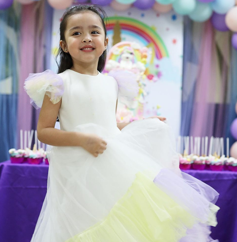 Zia Dantes Celebrates 4th Birthday With Princesses And Unicorns Themed Party Where In Bacolod