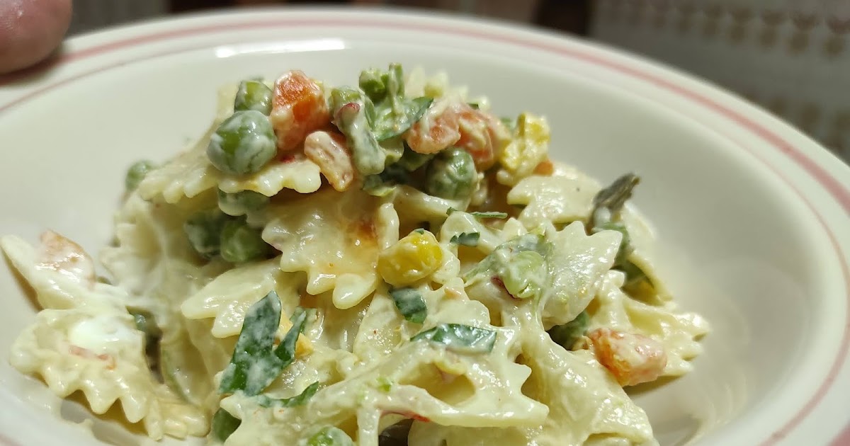 Fotini's cooking: Γρήγορη σαλάτα ζυμαρικών