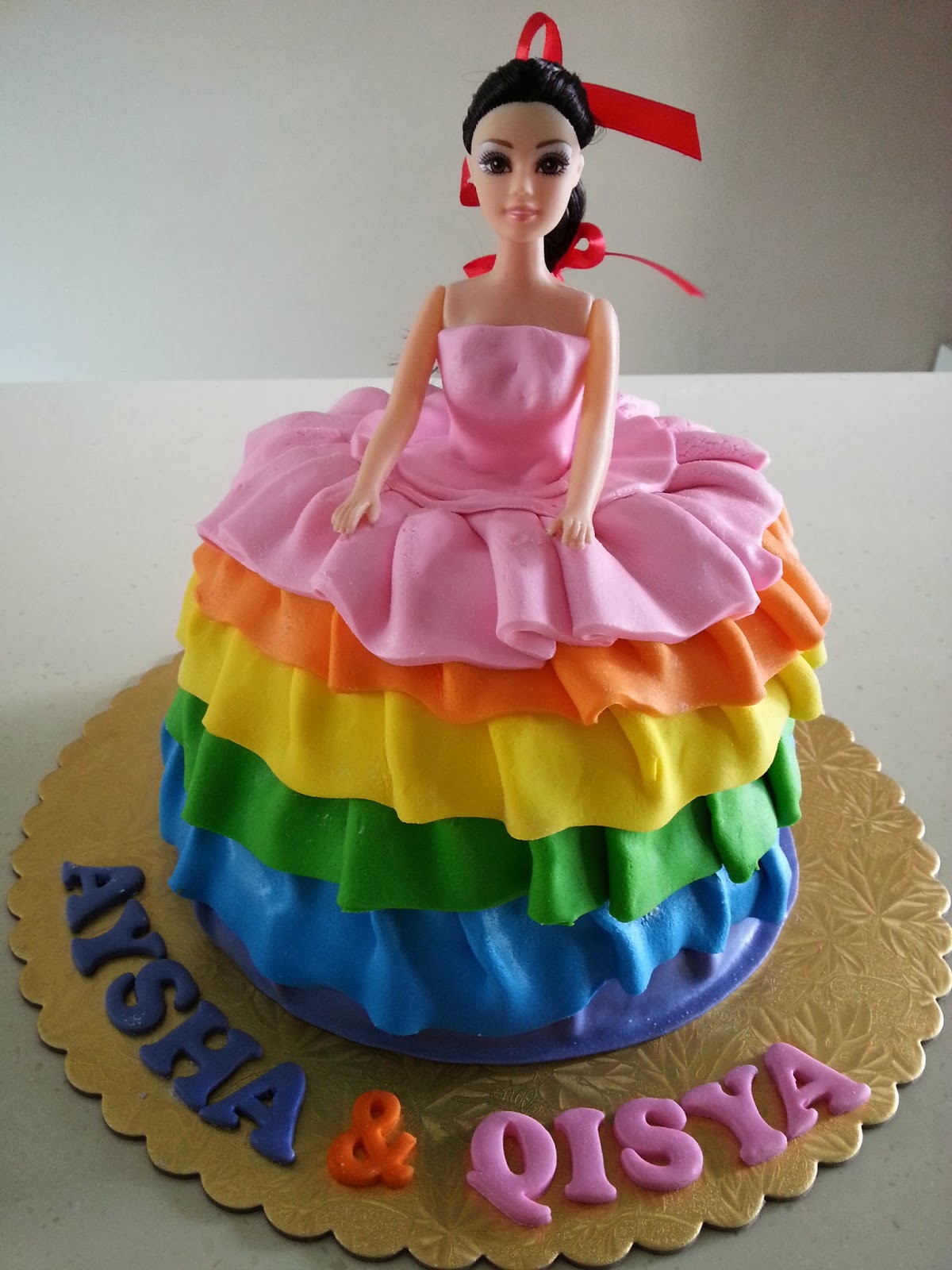 Zeti Hot Oven: 365 Hot Oven - Rainbow Princess Cake