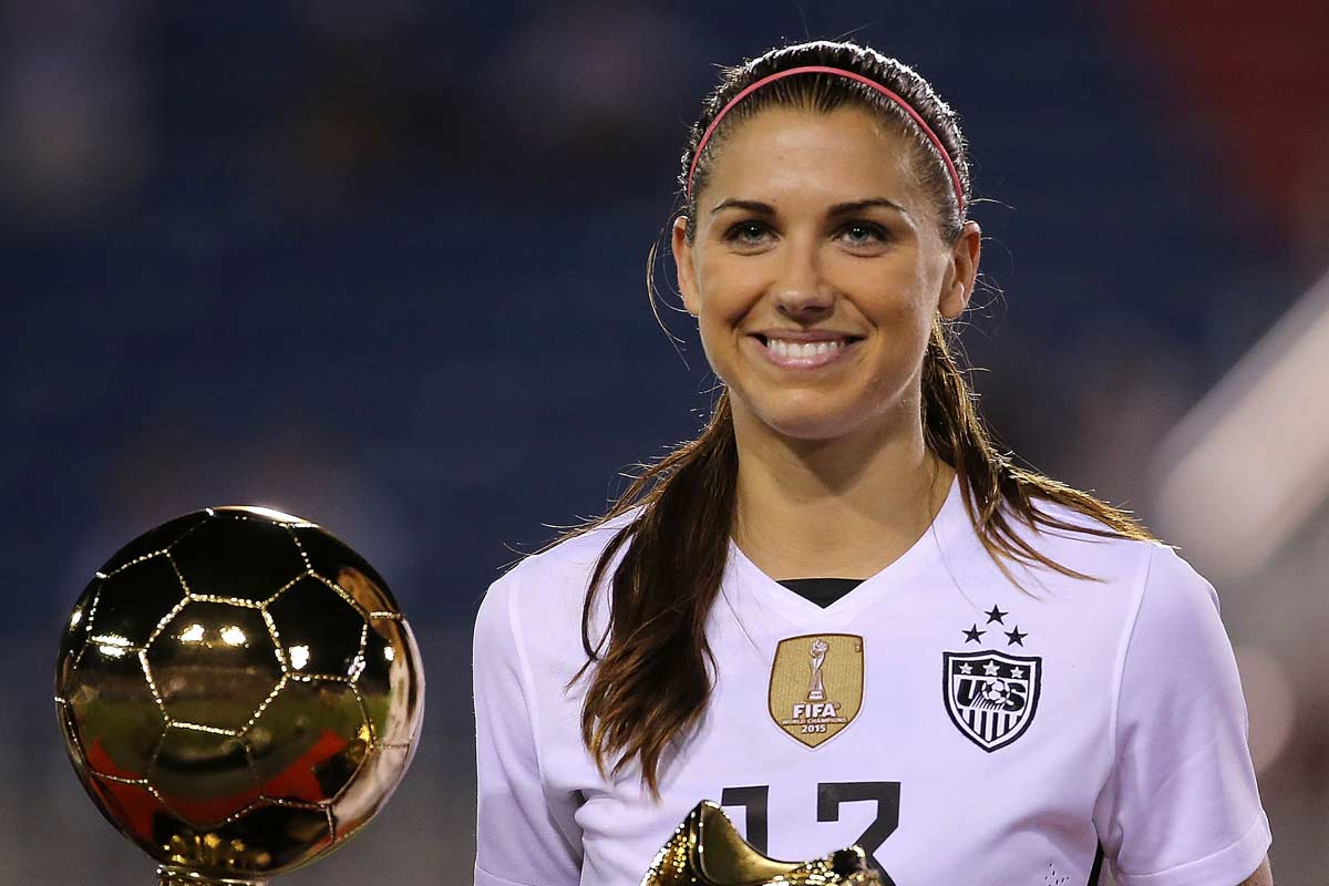 ZONA DE FAMOSOS: ALEX MORGAN LA NIÑA QUE NO SABIA LO QUE ERA PERDER