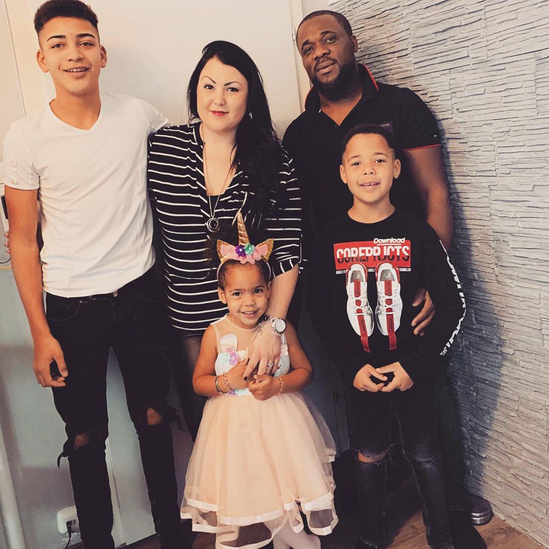 Lolo Ifunanya and her husband, Chika are blessed with 3 cute half caste ...