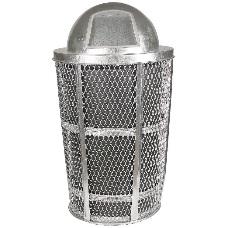 Wire Mesh Trash Can - Trash Cans Ideas