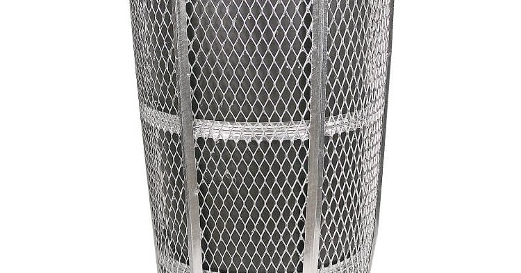Wire Mesh Trash Can - Trash Cans Ideas