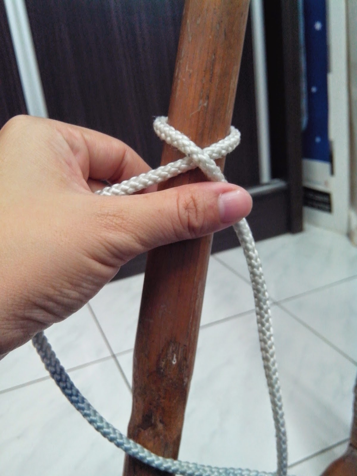 教学分享: ikatan: Buka Sila ( Reef Knot ),Simpul Bunga Geti ( Sheet Bend ...
