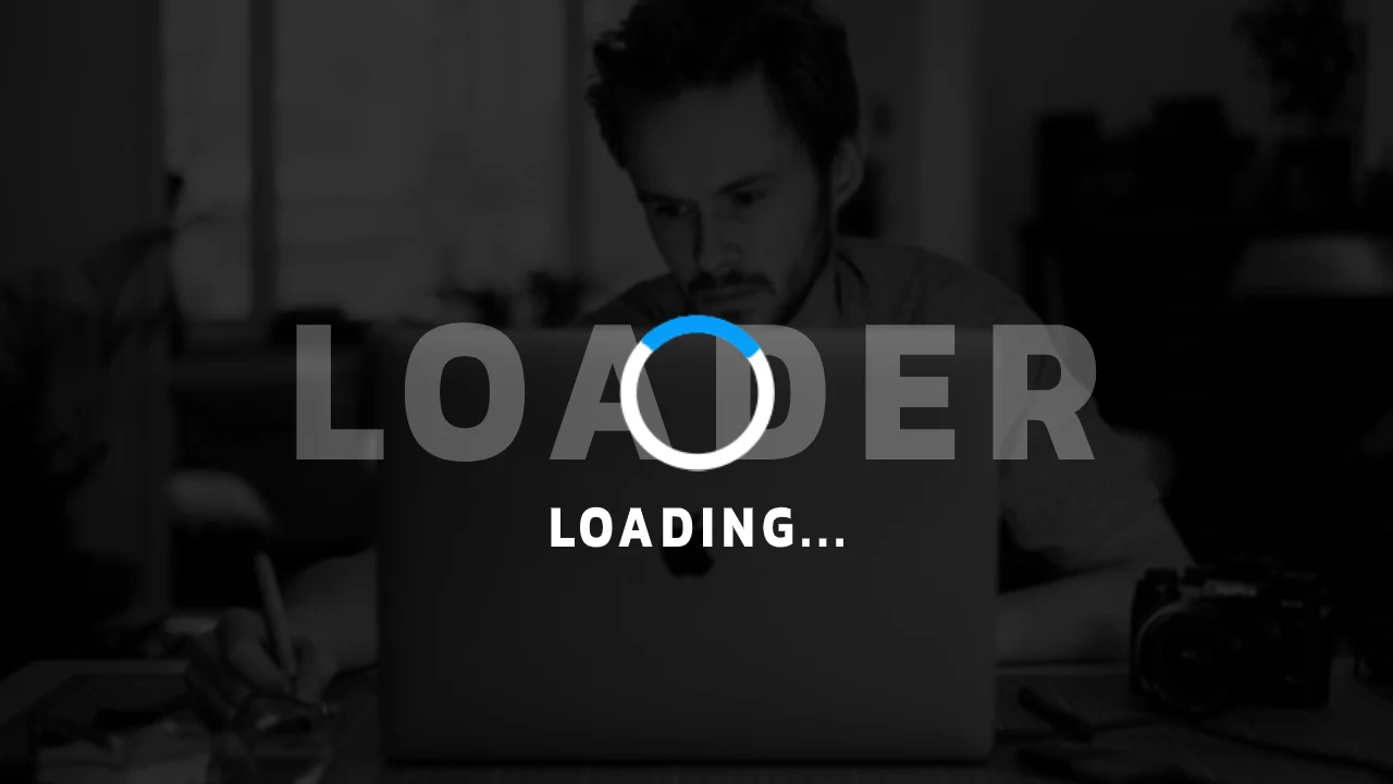 Simple Preloader Design For Websites | Rustcode | RUSTCODE