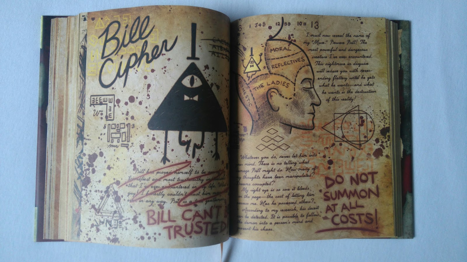 KaikiNeko: Gravity Falls: Journal 3 review and Cipher Hunt impressions