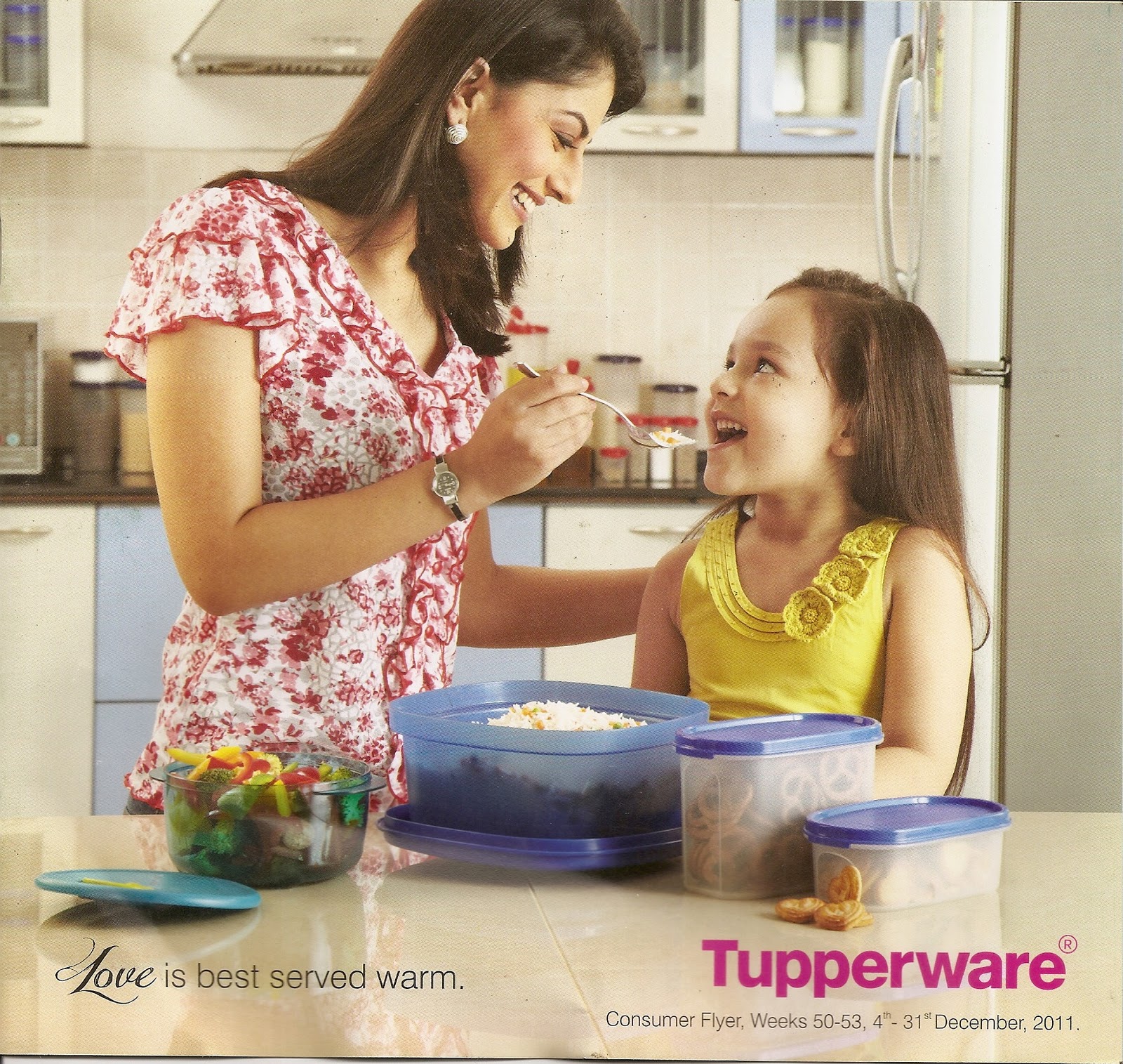 Tupperware: Tupperware Flyer for the month of December, 2011