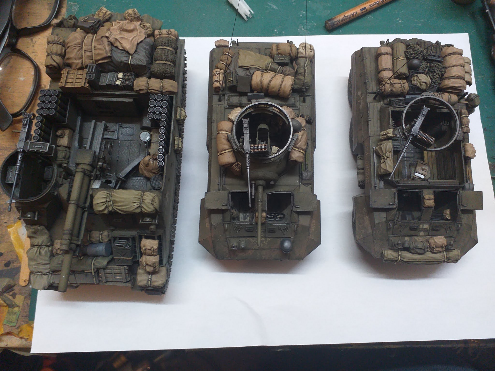 Links for tank accessories and stowage? : modelmakers