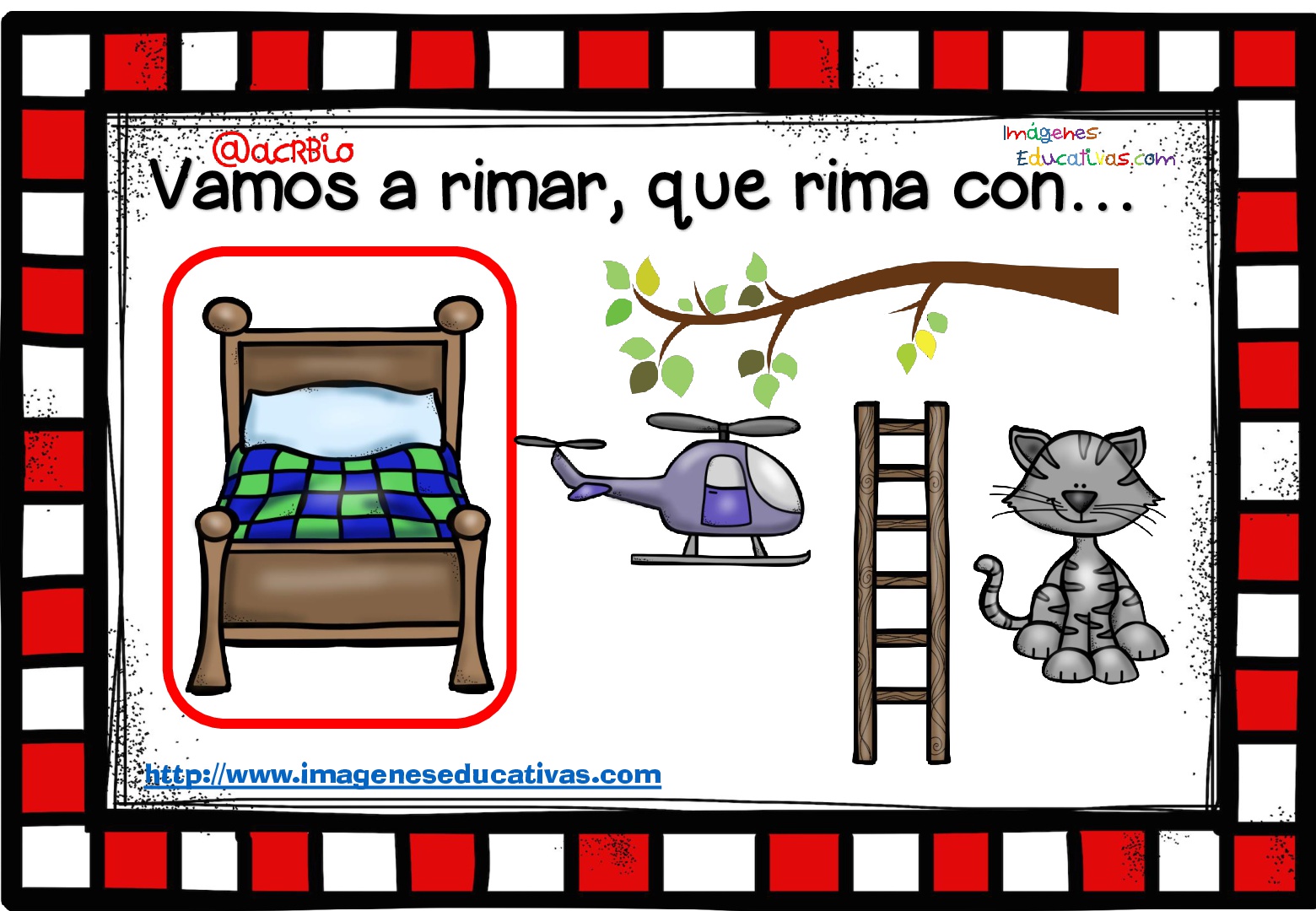 RECURSOS Y ACTIVIDADES PARA EDUCACIÓN INFANTIL: PALABRAS QUE RIMAN