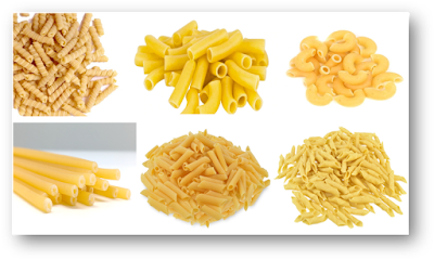 CHEF Q: 6 Shapes of Pasta Categories