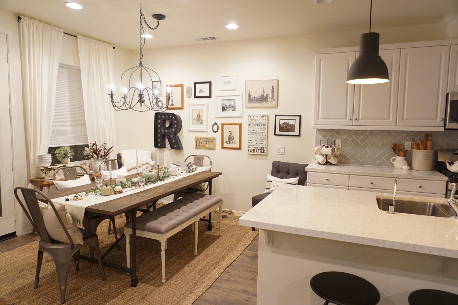 Night Time Home and Lighting Tour